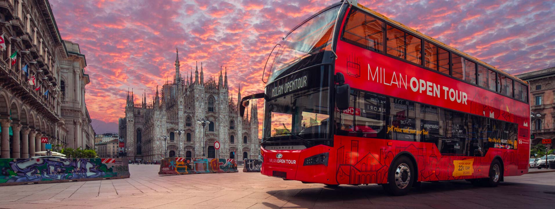 Milan Open Tour : Explorez Milan dans un bus ouvert à deux étages